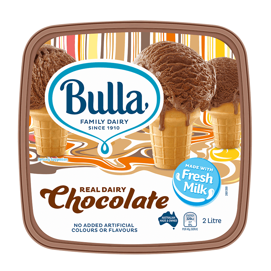 Real Dairy Vanilla 2L | Bulla Foodservice